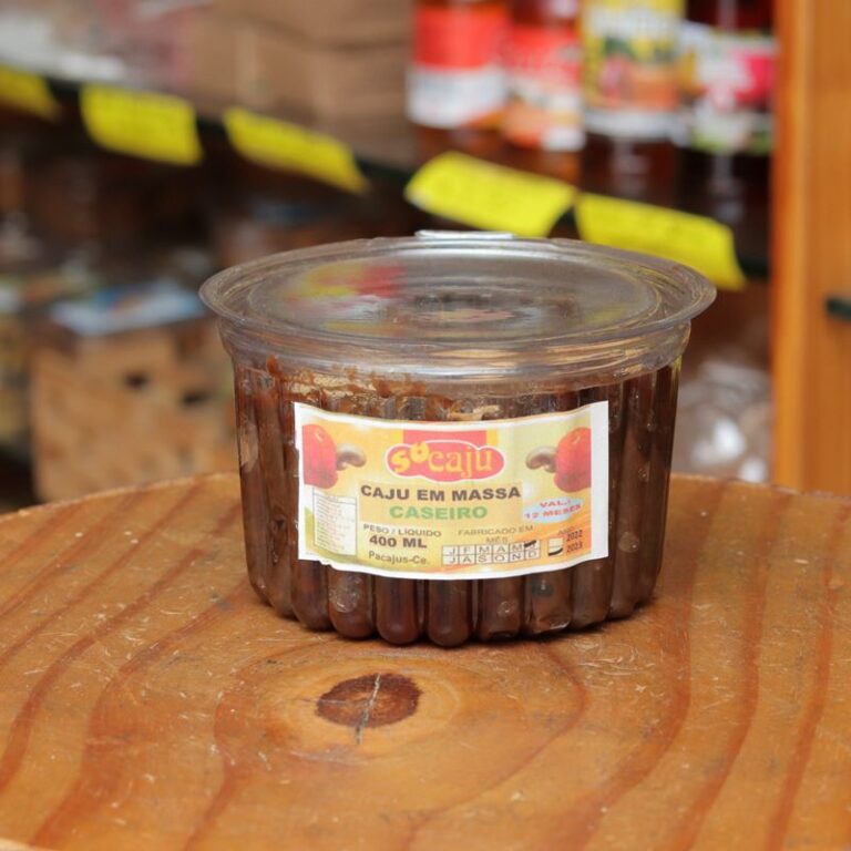DOCE DE CAJU EM MASSA 400g – Cajuzinho